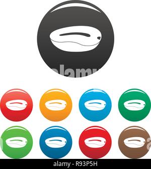 Half chestnut icon. Cartoon of half chestnut vector icon for web design ...