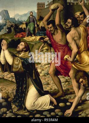 The lapidation of Saint Stephen. Martyrdom of St Stephen. St Stephen ...