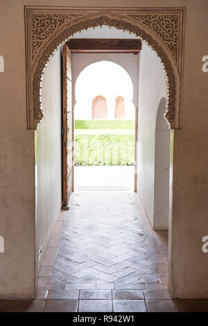 Architectural Beauty of Alhambra Palace Stock Photo - Alamy