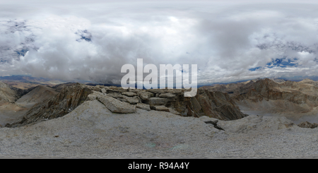 360° view of Mount Langley Summit - Alamy