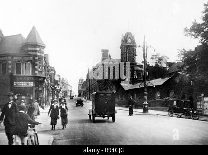 Sutton Coldfield Mill Street early 1900s Stock Photo - Alamy