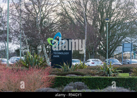 Cody Technology Park - sign outside the campus in Farnborough ...