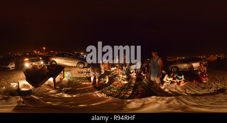 360° view of Dukhan Open Beach - Alamy