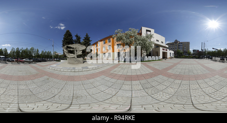 360° view of the secondary school of № 1 - Alamy