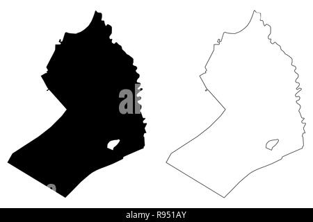 Beheira Governorate (Governorates of Egypt, Arab Republic of Egypt) map ...