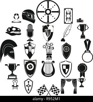 Bounty icons set. Simple set of 25 bounty vector icons for web for any ...