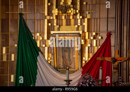 Juan Diego with the Tilma of the Virgin Stock Photo - Alamy
