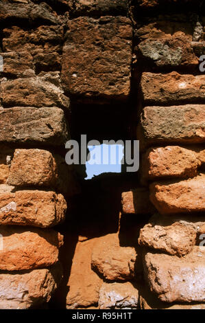 Brick wall, Indus Harappa Civilization Period - 2300 to 1700 BC, Lothal ...