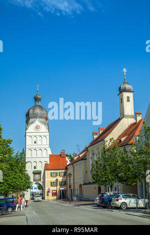 Historical City of Erding, Bavaria, Germany Stock Photo - Alamy