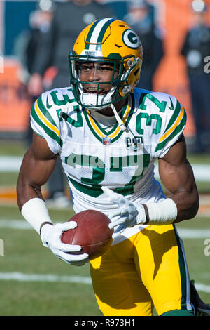 Green Bay Packers' Josh Jackson celebrates after recovering a blocked ...