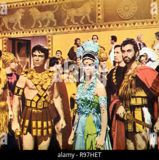 Jeanne Valerie, Jacques Sernas Film The Loves Of Salammbo (1963 ...