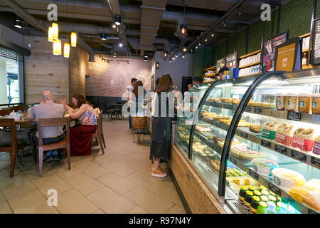Starbucks interior counter display Stock Photo: 224559733 - Alamy