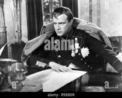 1954, Film Title: DESIREE, Director: HENRY KOSTER, Pictured: MARLON ...
