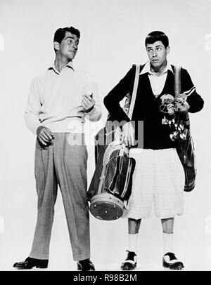 THE CADDY 1953 Paramount film with Dean Martin at left and Jerry Lewis ...