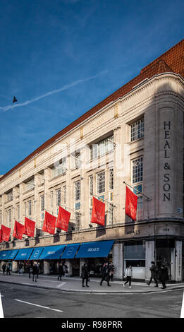 London, England, UK. The Heal's Building / Heal and Son (1917 ...