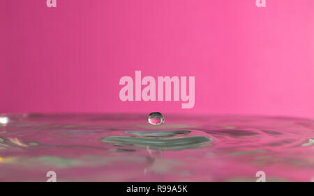 Droplet Hitting Water Surface Stock Photo - Alamy