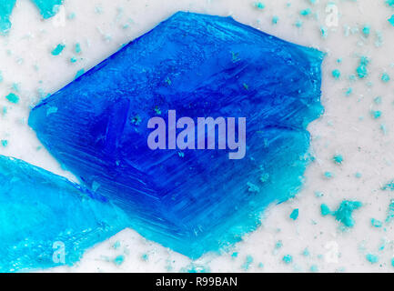 blue, copper, crystals, chemistry, sulphate, blue, glass, chalice Stock ...