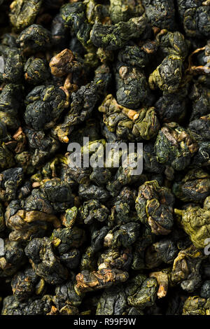Dried Organic Oolong Pearl Tea in a Bowl Stock Photo - Alamy