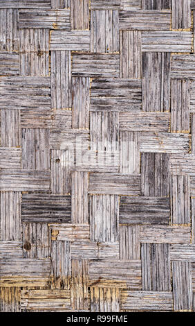 Old bamboo weave texture pattern background Stock Photo - Alamy