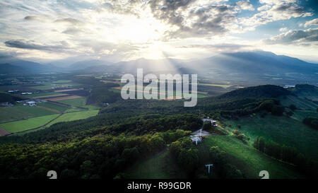 Aerial Photography of Shaft of Light Stock Photo - Alamy