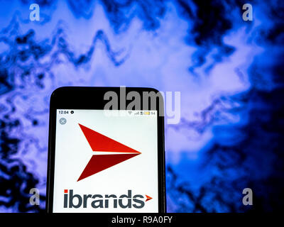 iBrands Company logo seen displayed on smart phone Stock Photo - Alamy