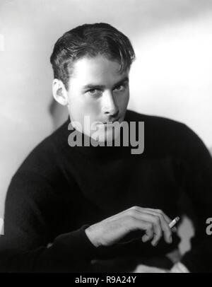 Errol Flynn, portrait by George Hurrell, circa 1938 Stock Photo - Alamy