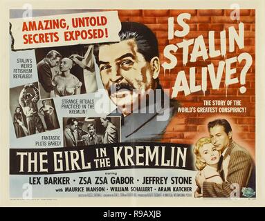 The Girl in the Kremlin Year : 1957 USA Maurice Manson, Zsa Zsa Gabor ...