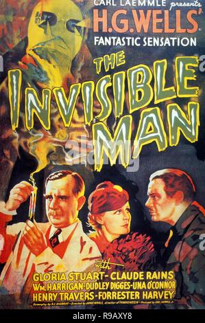 Original Film Title: INVISIBLE MAN, THE. English Title: INVISIBLE MAN ...