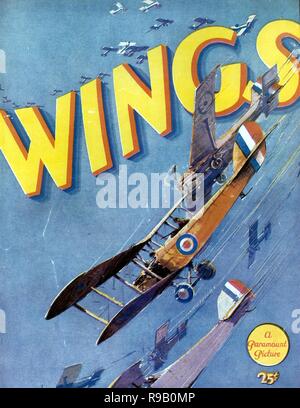 WINGS 1927 Paramount Pictures film with Clara Bow Stock Photo - Alamy