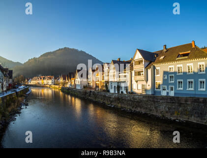 Wolfach the Kinzig river Stock Photo - Alamy