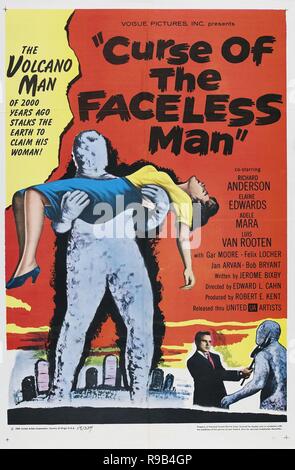 Original Film Title: CURSE OF THE FACELESS MAN. English Title: CURSE OF ...