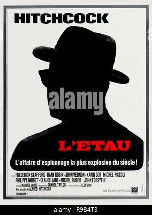 Original Film Title: TOPAZ. English Title: TOPAZ. Film Director: ALFRED ...