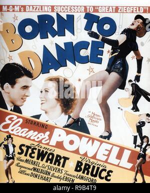 1936, Film Title: BORN TO DANCE, Director: ROY DEL RUTH, Studio: MGM ...