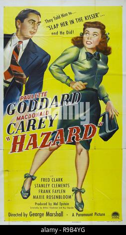 Original Film Title: HAZARD. English Title: HAZARD. Film Director ...