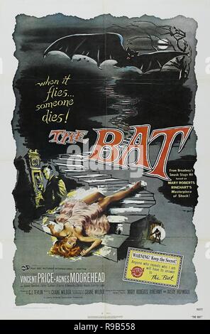 THE BAT 1959 Allied Artists film with Vincent price Stock Photo - Alamy
