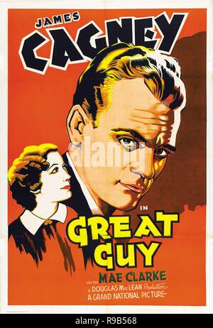 GREAT GUY, THE, James Cagney, 1936 Stock Photo - Alamy