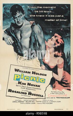 PICNIC 1955 Columbia Pictures film with William Holden and Kim Novak ...