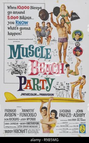 Muscle Beach Party Stock Photo Alamy