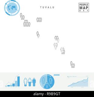 Tuvalu Map Icon Illustration Element Design Stock Vector Image & Art ...