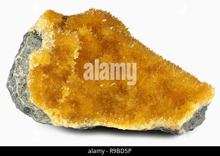 calcite from Grabiszyce, Poland isolated on white background Stock ...
