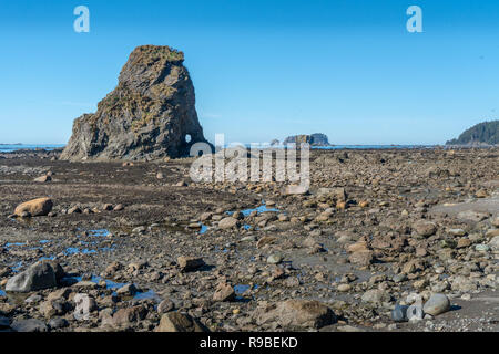 Sunset Olympic National Park, Cape Alava, Washington State Stock Photo ...