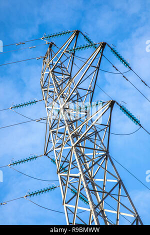 11kv overhead high voltage line with ceramic insulator and circuit fuse ...
