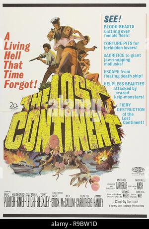 Original Film Title: THE LOST CONTINENT. English Title: THE LOST ...