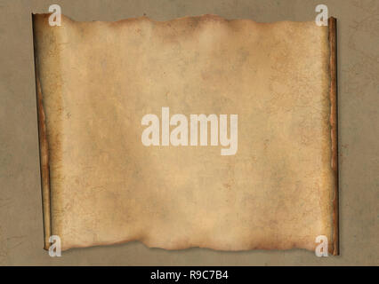Background - a piece of old, fragmentary parchment Stock Photo - Alamy