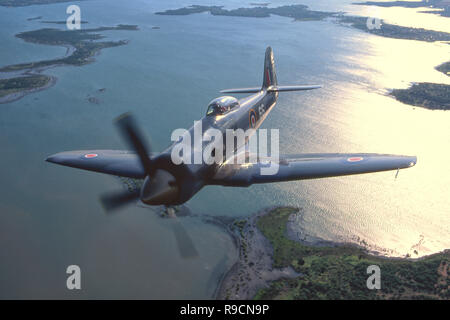 The Hawker Sea Fury was a British naval fighter aircraft developed ...