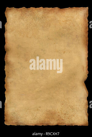 Background - a piece of old, fragmentary parchment Stock Photo - Alamy