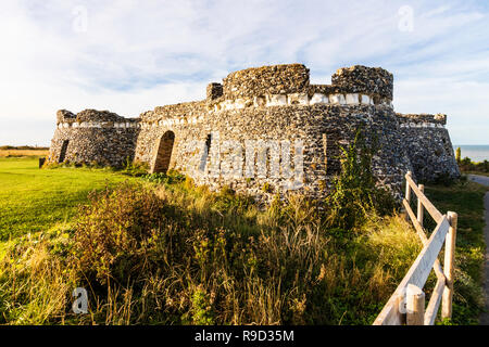 Neptune's Tower, AKA Arx Ruochim, cliff top building folly, or flint ...