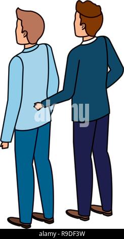 elegant businessman back avatar character Stock Vector Image & Art - Alamy