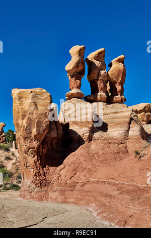 Utah, USA, Escalante Devil's Garden, Erosion, Sandstein. Geography ...