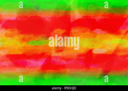 Watercolor orange background texture. Aquarelle bright coral color ...